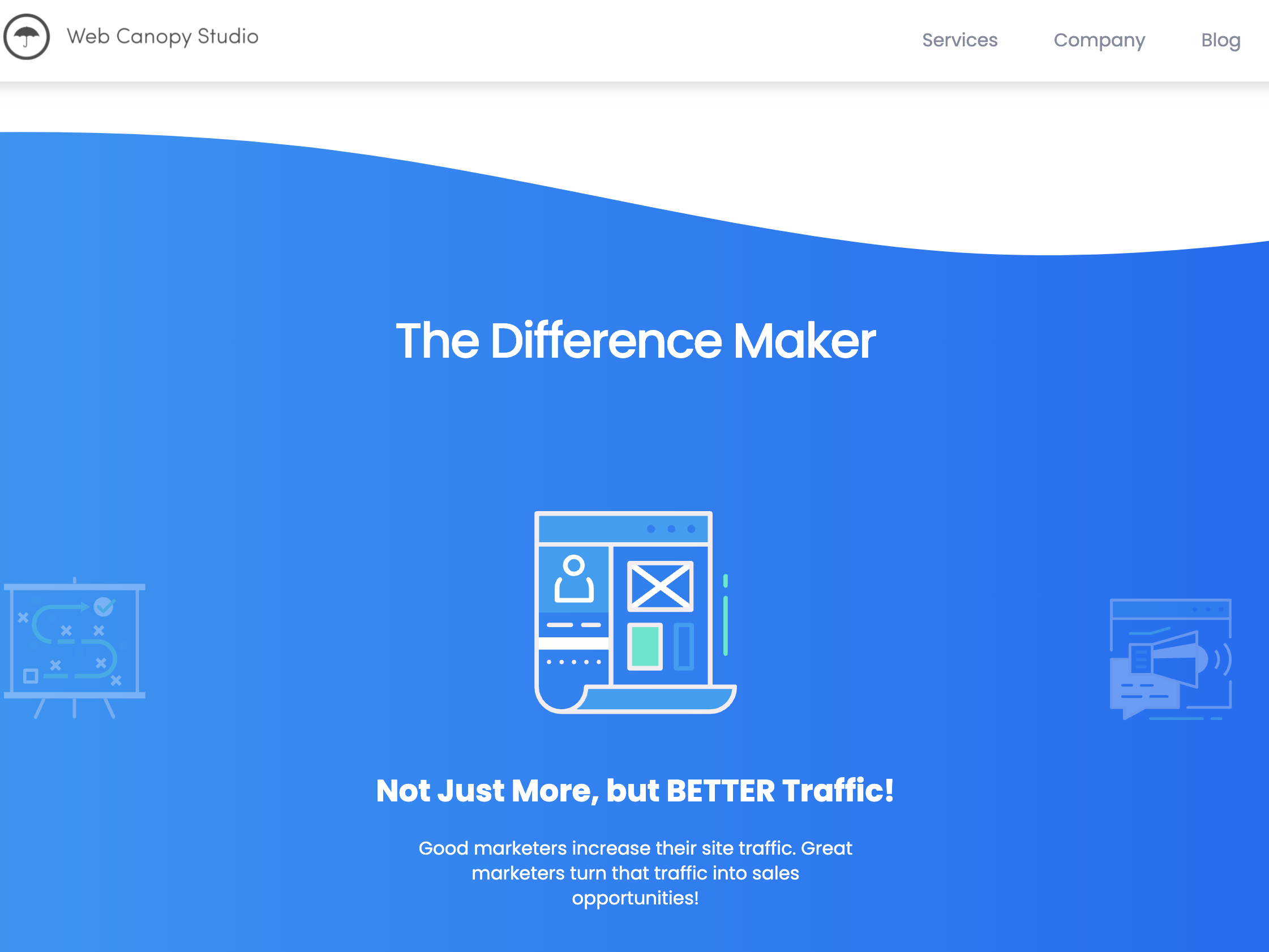 Studio Launchpad Theme by Web Canopy Studio